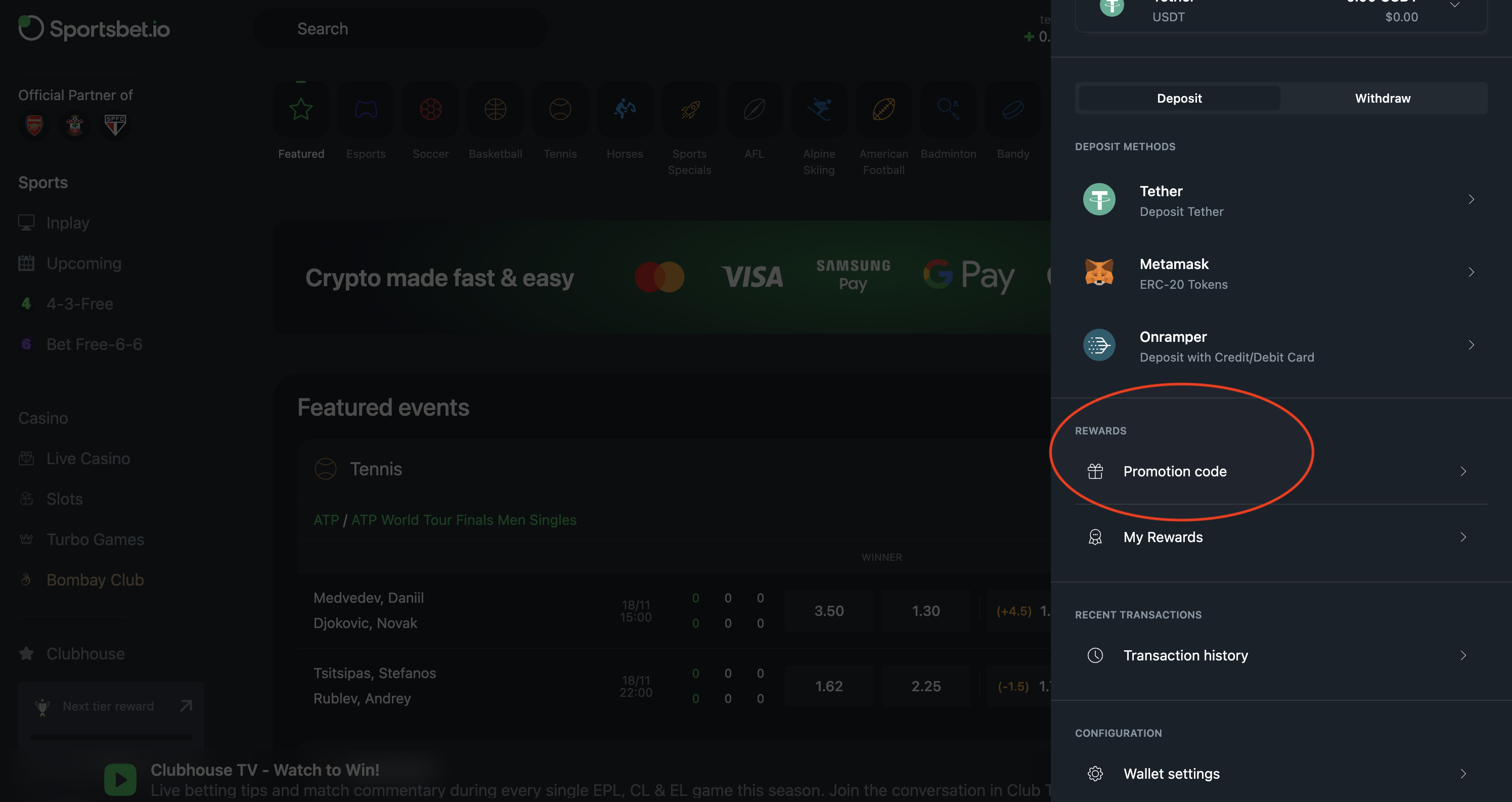 Central de Ajuda : Como resgatar um vale-presente?