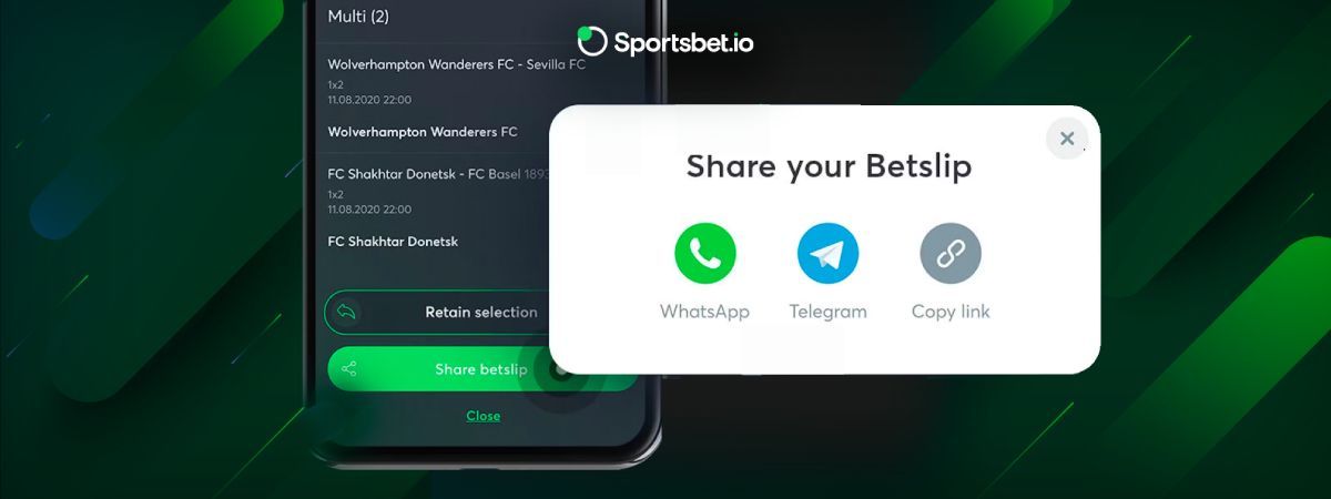 Guide to Betslip Sharing