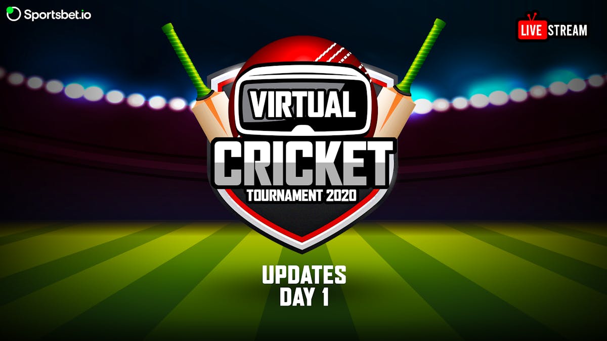 Virtual Cricket Tournament 2020: Report card of Day 1’s play - Sportsbet.io